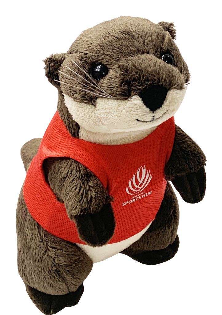 Singapore Sports Hub Otter Plush Limited Edition, Hobbies & Toys, Toys ...