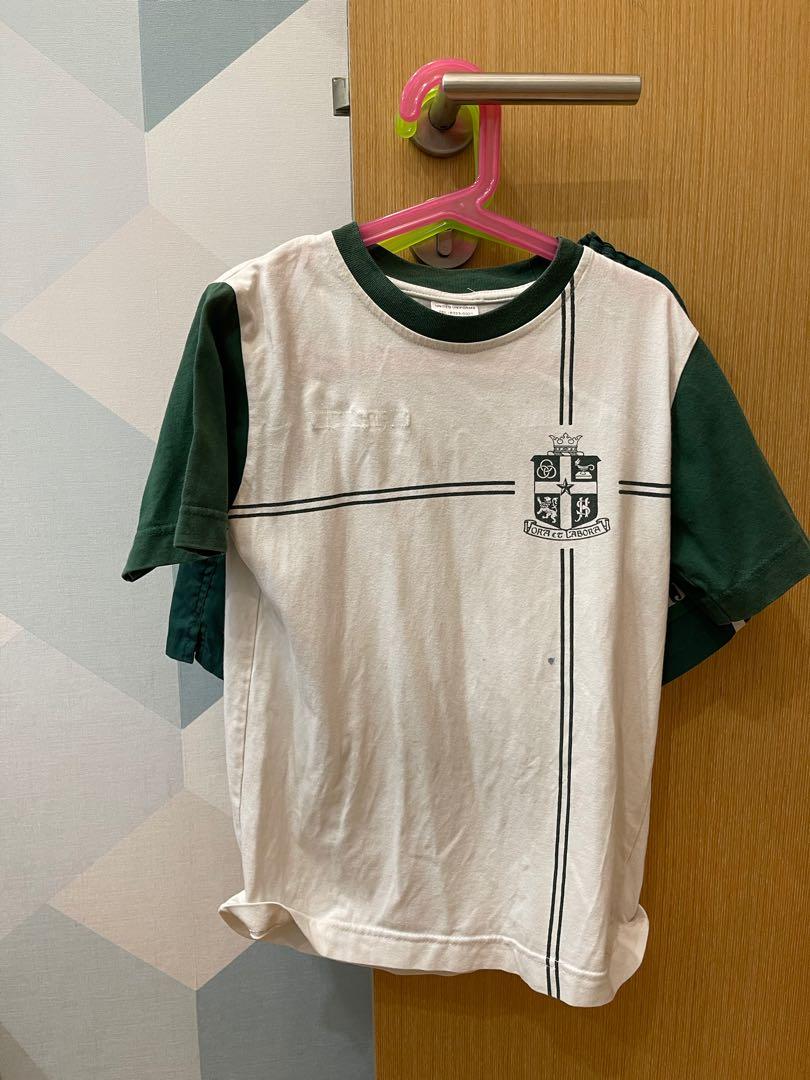 SJIJ school uniform( PE), Women's Fashion, Clothes, Tops on Carousell