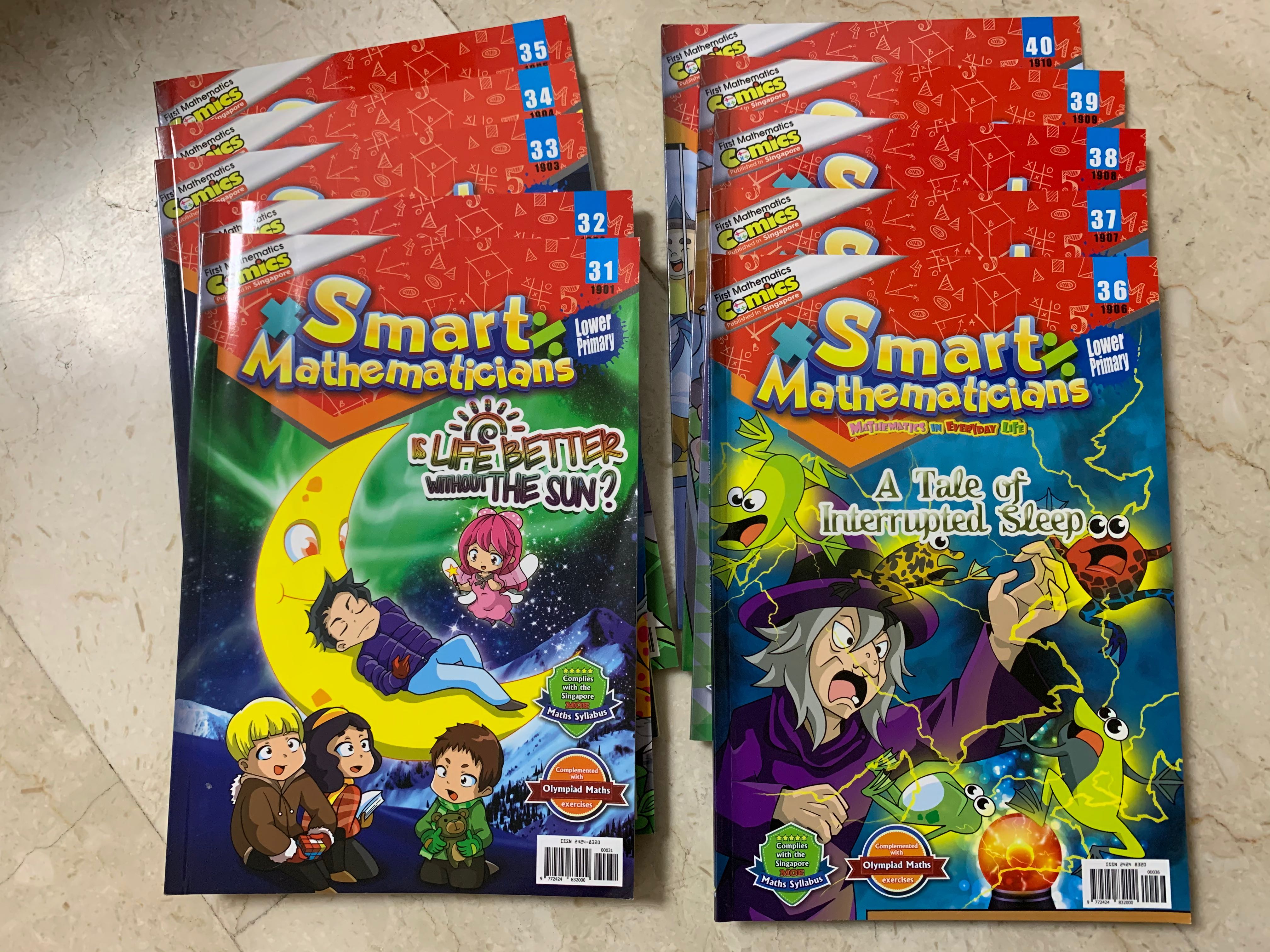 Smart Mathematicians (10 books for $20), Hobbies & Toys, Books ...