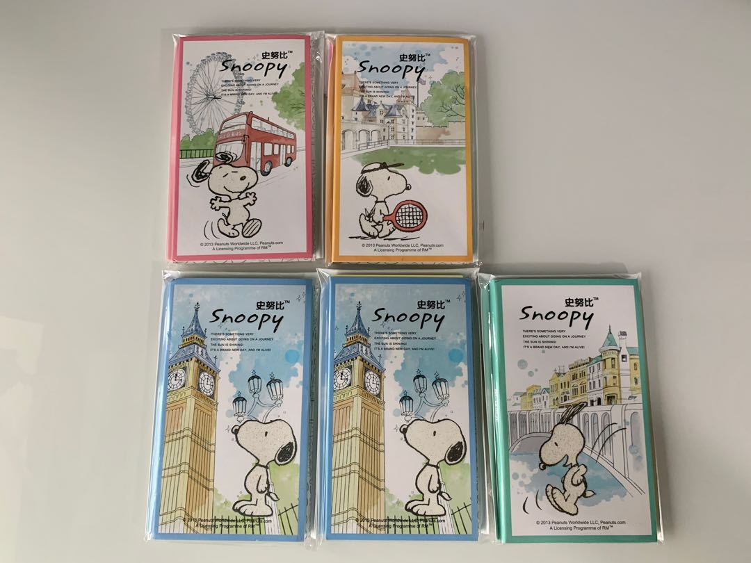 Snoopy sticky notes, Hobbies & Toys, Stationery & Craft, Stationery ...