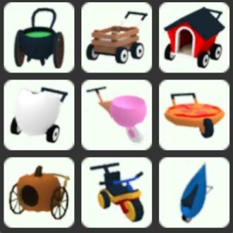 Strollers Adopt me pet Roblox, Video Gaming, Gaming Accessories, Game ...