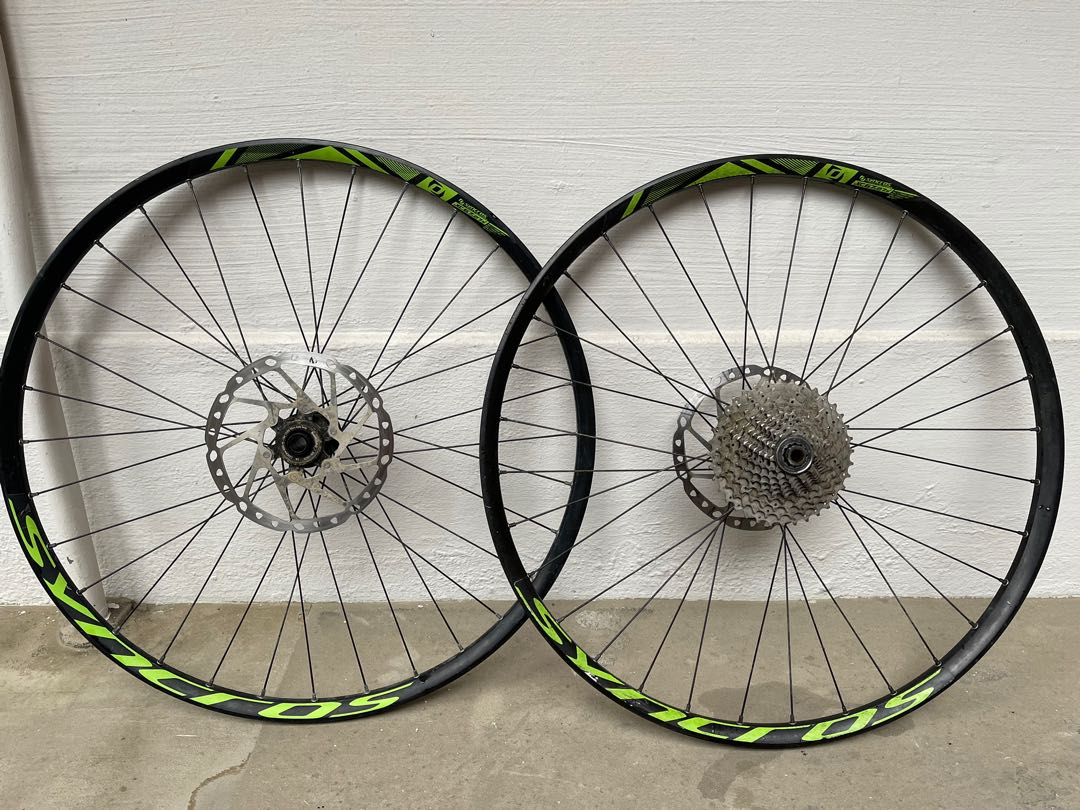 Syncros 27.5 wheelset with Shimano SLX hub, Bicycles & PMDs, Parts ...
