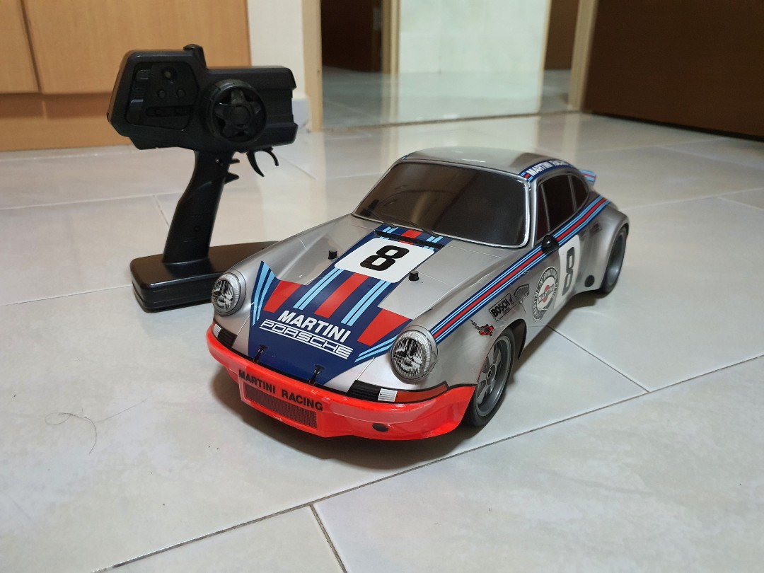 Tamiya 1/10 RC Porsche 911 Carrera RSR (TT-02 chassis), Toys & Games ...