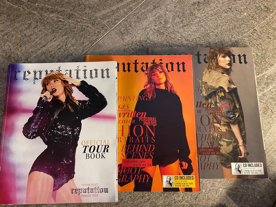 Taylor Swift CD / Taylor Swift Magazines / Reputation Tourbook / Taylor ...