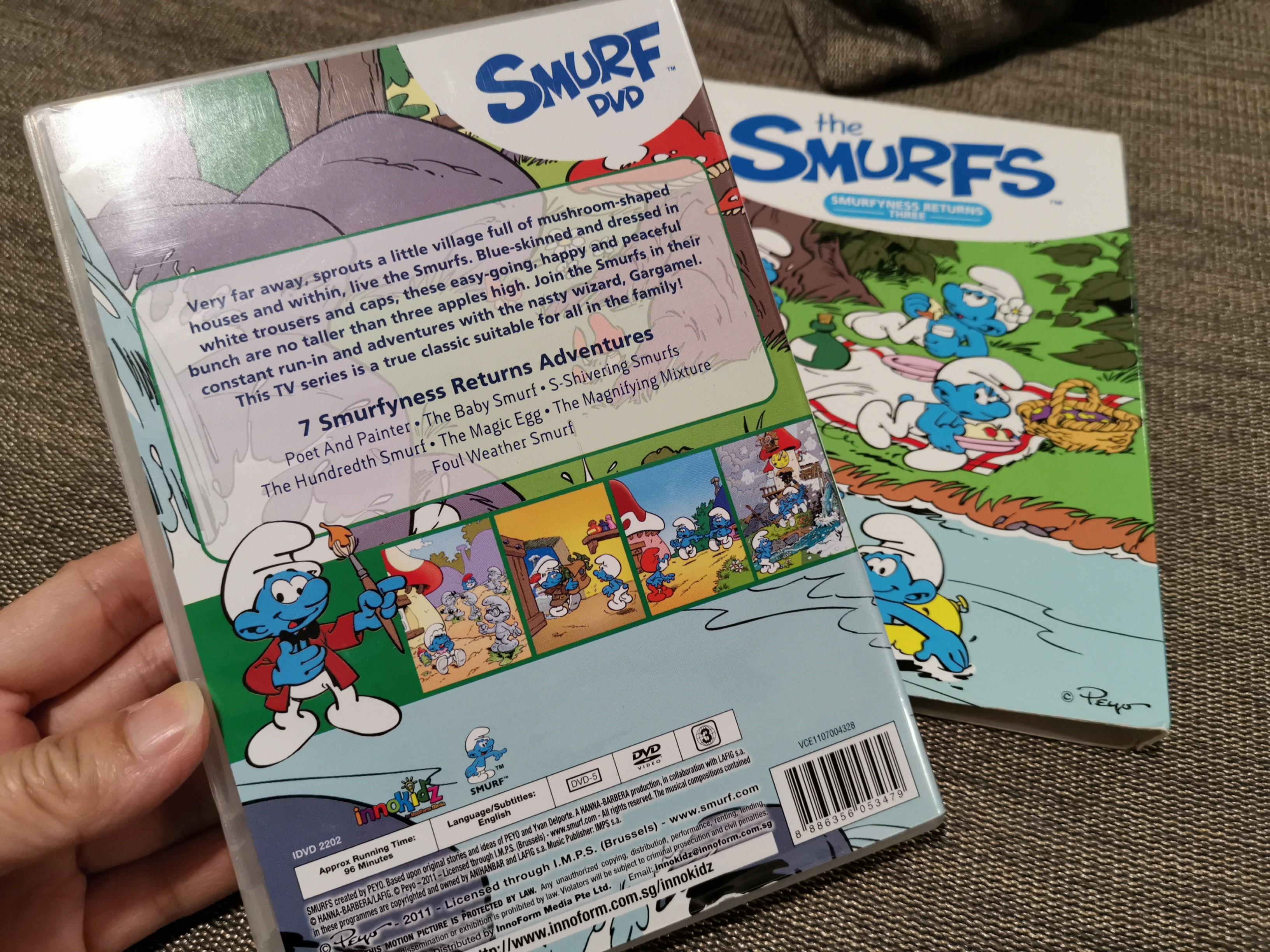 The Smurfs original DVD, Music & Media, CDs, DVDs & Other Media on ...