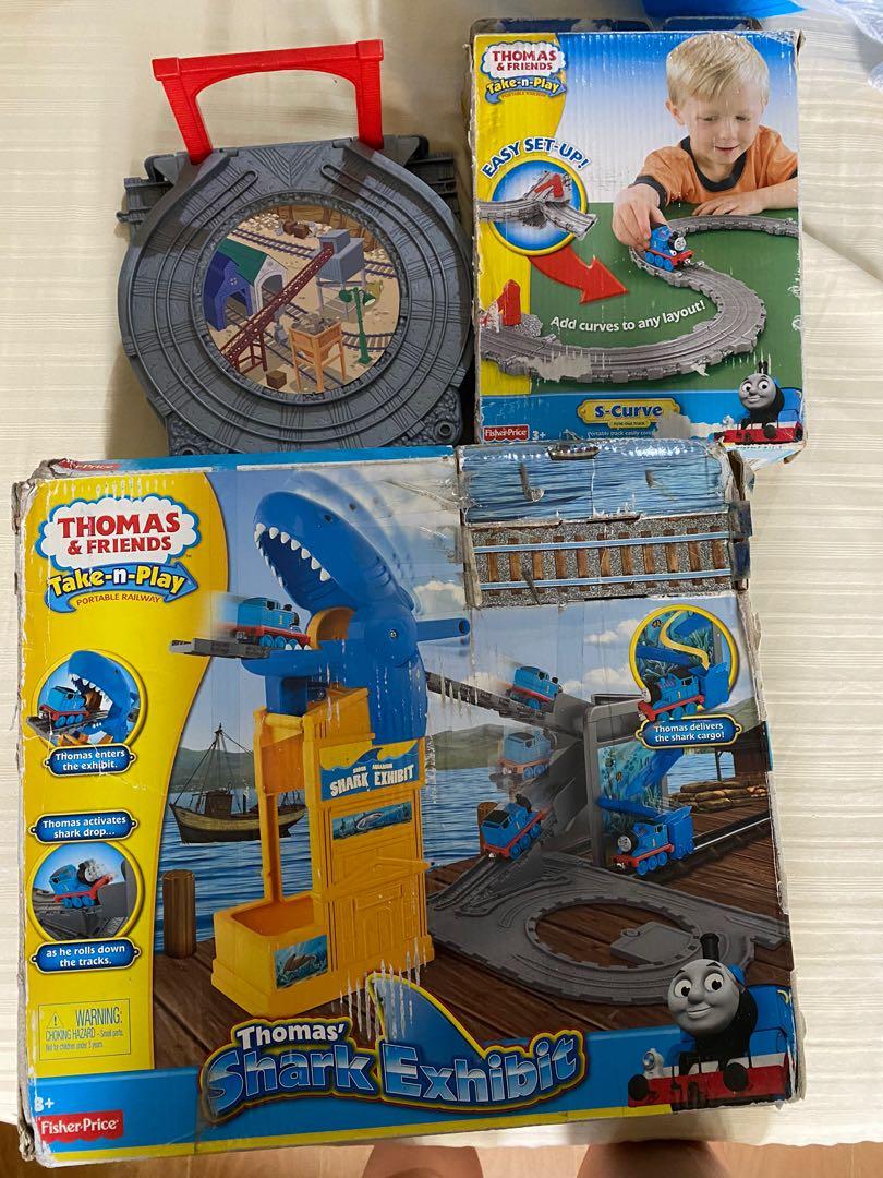 Thomas the Train Shark Exhibit playset (Fisher Price original sets ...