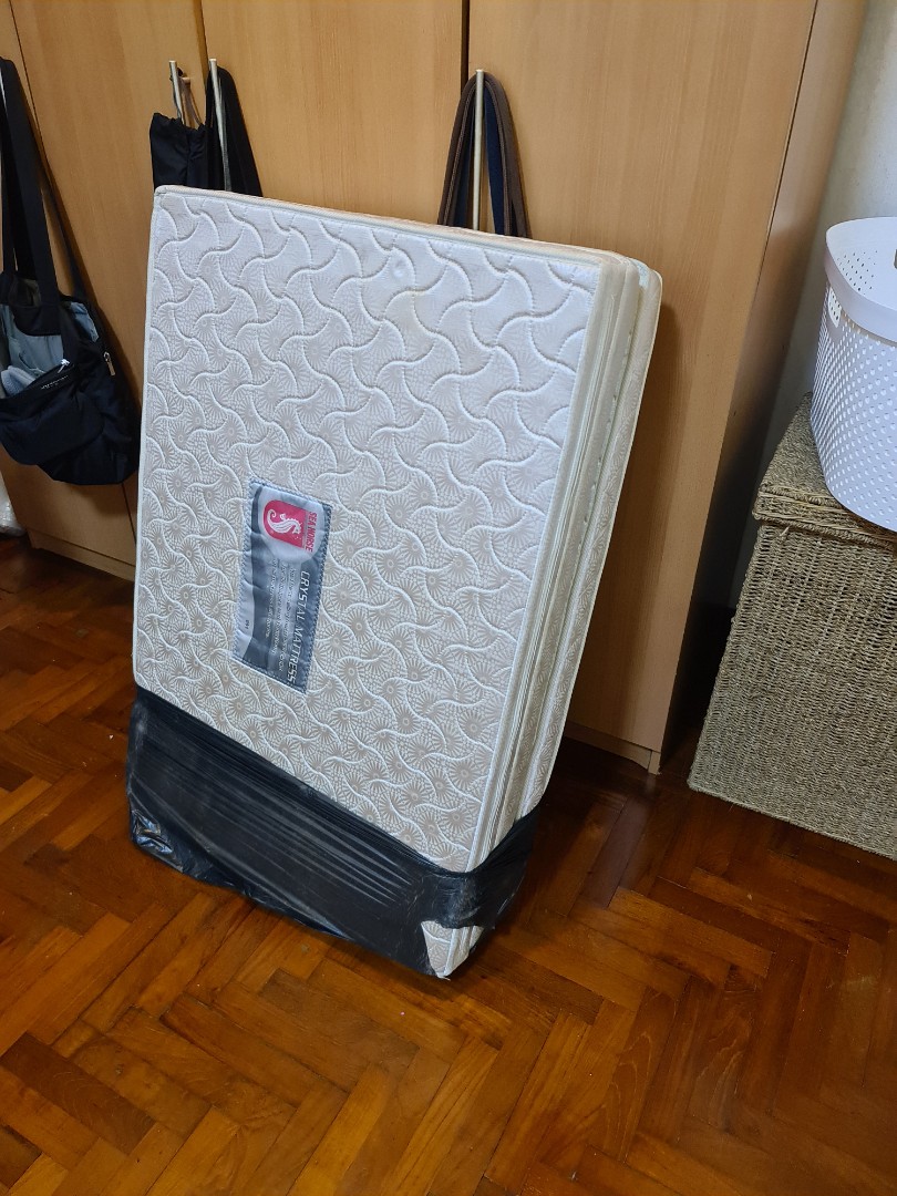 Used single mattress, Furniture & Home Living, Furniture, Bed Frames ...