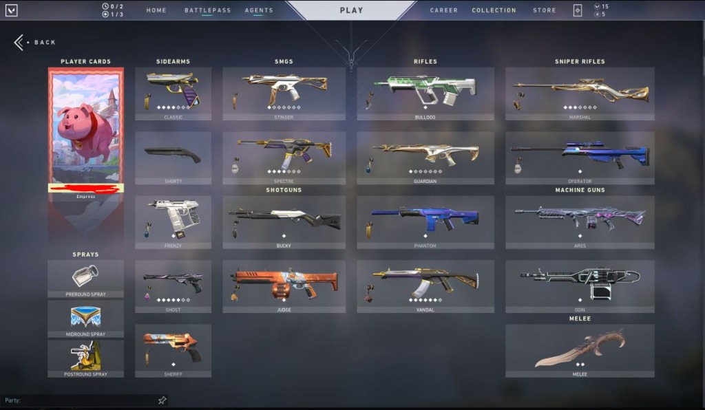 Valorant Diamond 1 Account with skins READ DESCRIP, Video Gaming ...