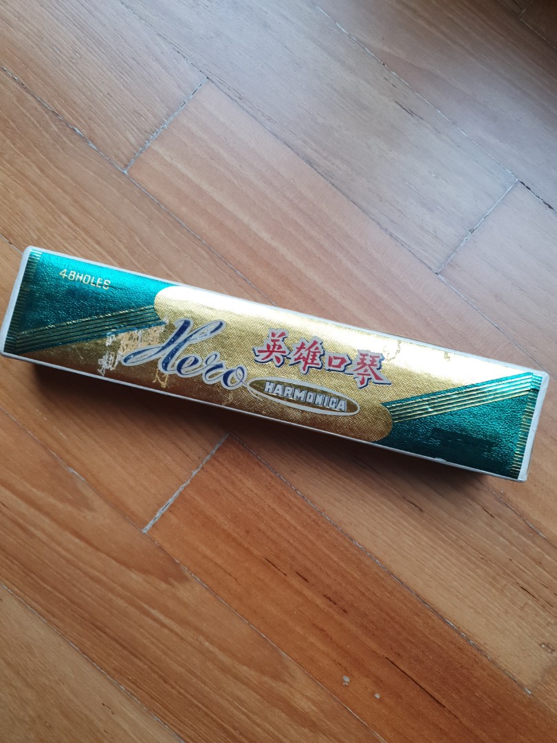vintage hero harmonica, Music & Media, Music Instruments on Carousell