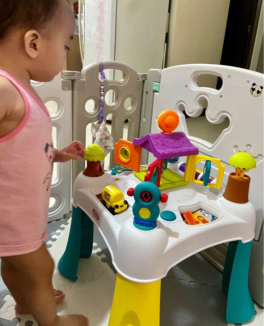 Vtech walker and little tikes table, Babies & Kids, Infant Playtime on ...