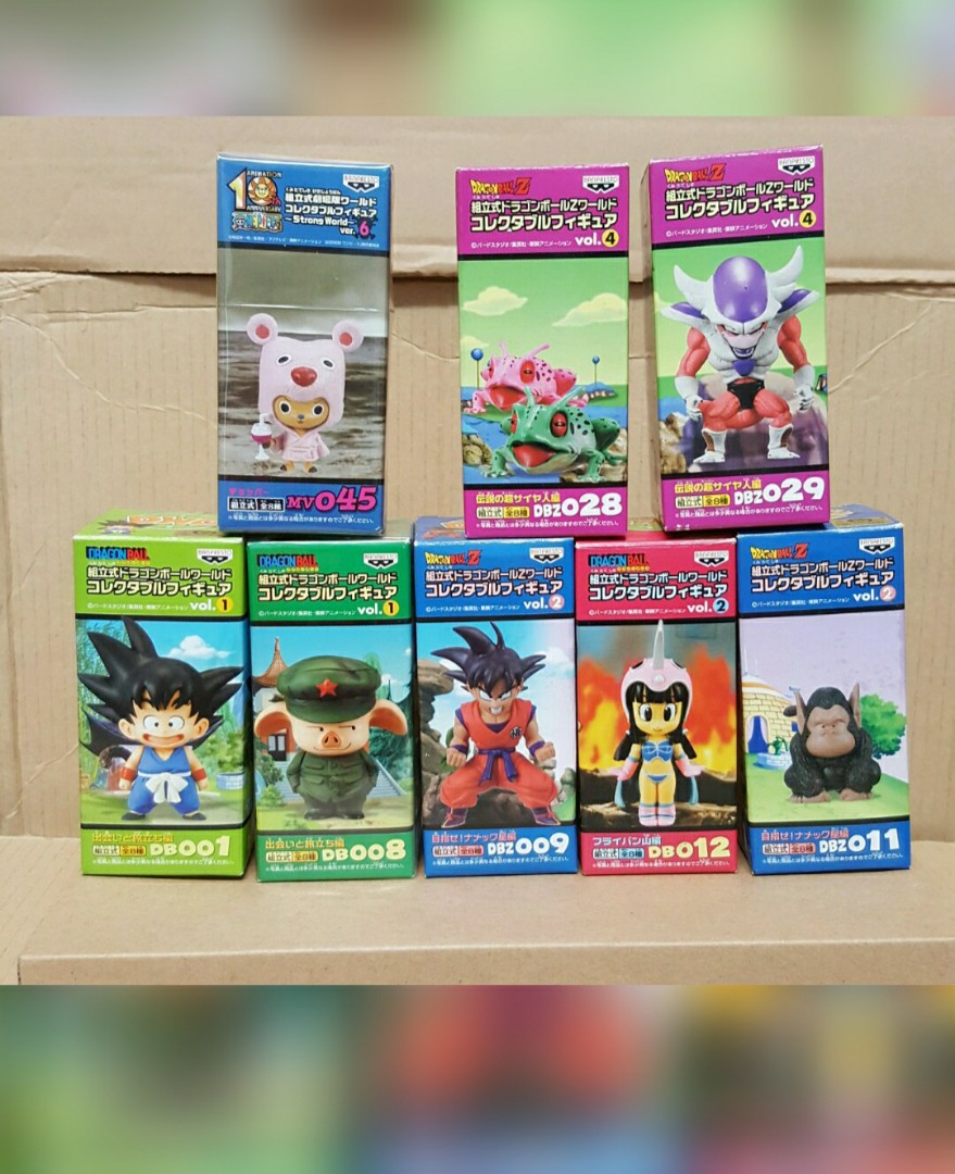 WCF Dragonball One Piece Dragonball Z World Collection Figure, Hobbies ...