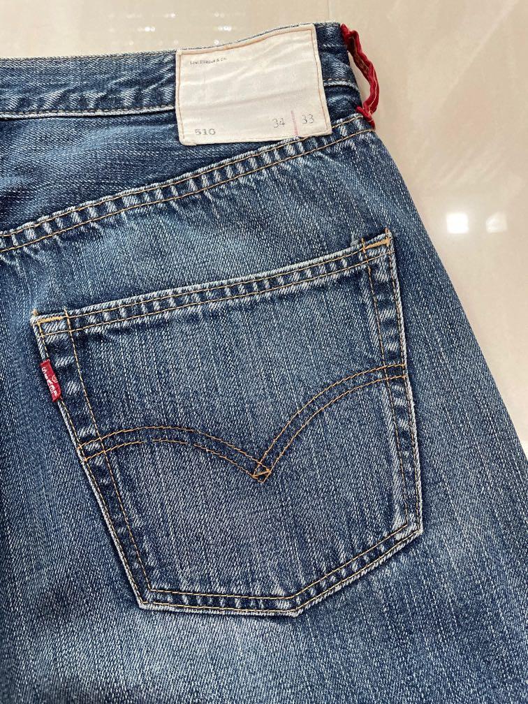 100% authentic Levi’s 510 Red Loop jeans, Men's Fashion, Bottoms, Jeans ...