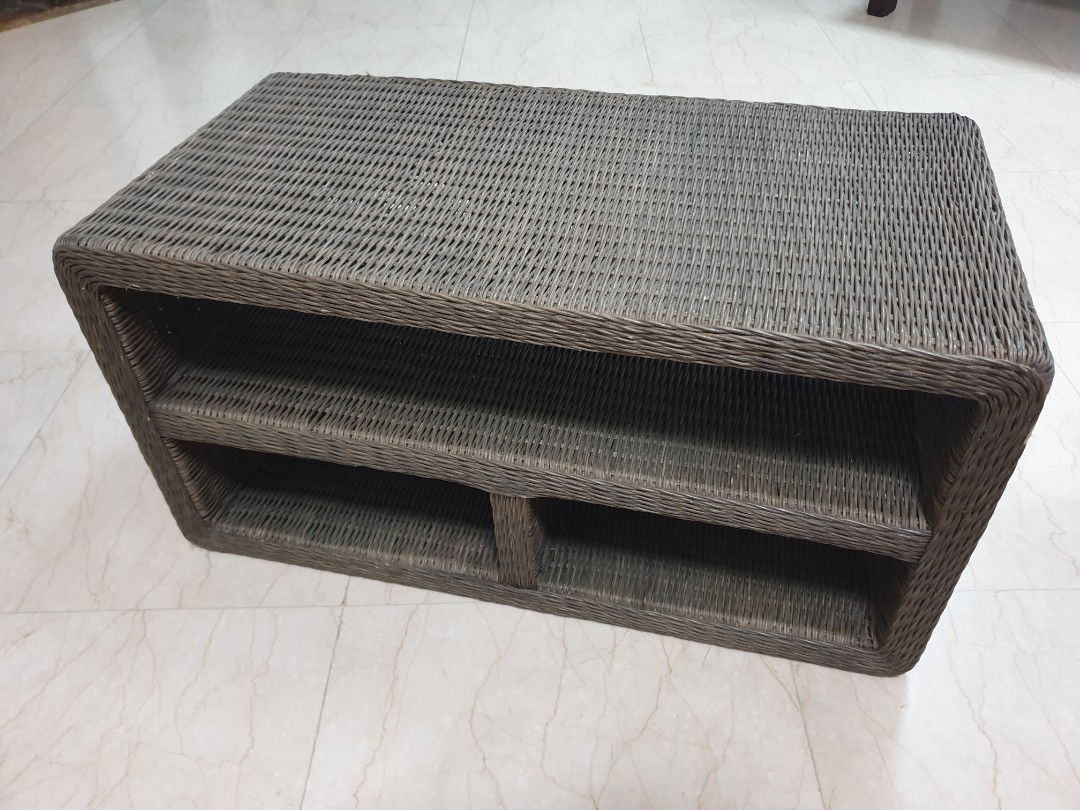 Barang Barang rattan coffee table, Furniture & Home Living, Furniture ...