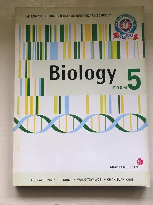 Biology Form 5, Hobbies & Toys, Books & Magazines, Textbooks on Carousell
