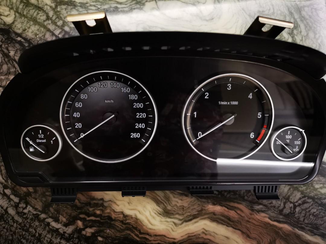BMW F10 Original cluster panel meter, Auto Accessories on Carousell