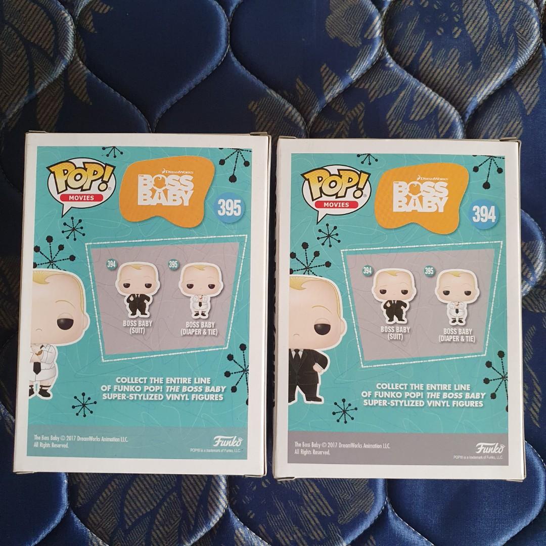 Boss Baby Funko Pop set, Hobbies & Toys, Toys & Games on Carousell