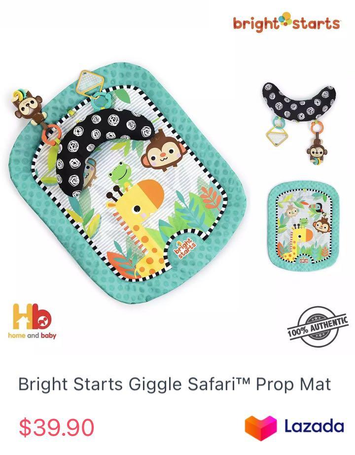 Bright starts giggle safari prop mat, Babies & Kids, Infant Playtime on ...