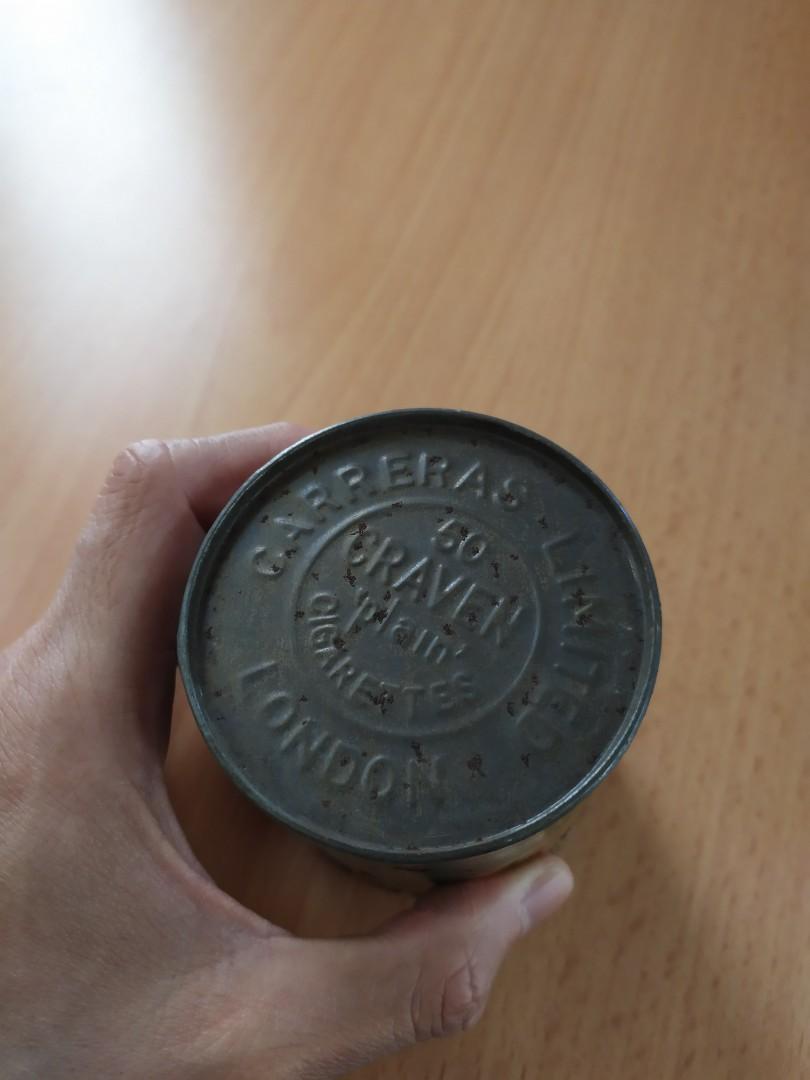 Vintage Craven Plain Cigarette Tin, Hobbies & Toys, Collectibles ...