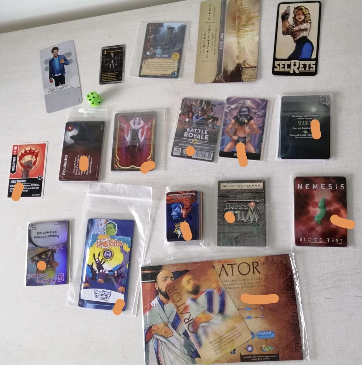 Kickstarter Board Games Promo Cards 2020, Hobbies & Toys, Toys & Games ...