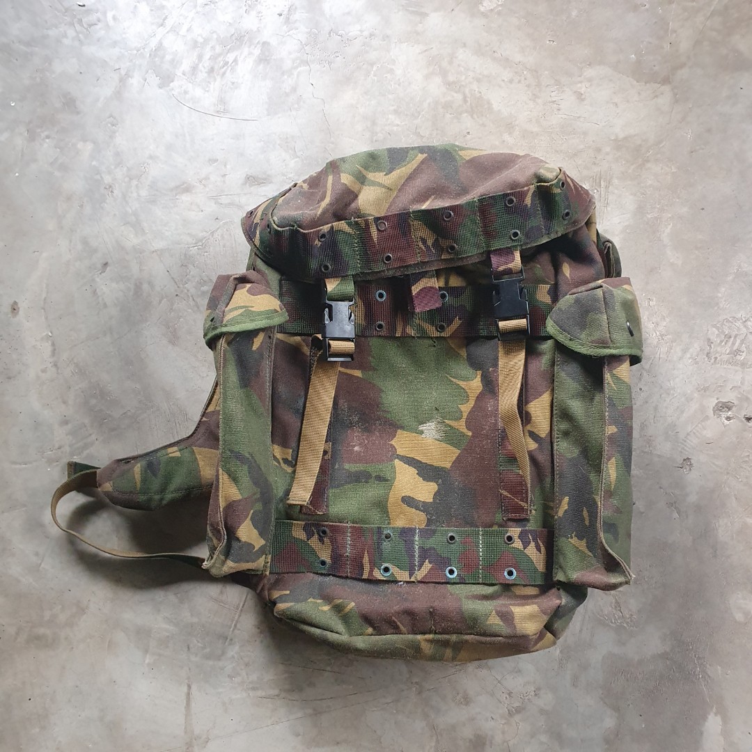 Dutch DPM Day Pack Backpack Military Surplus SF SOF, Men's Fashion ...