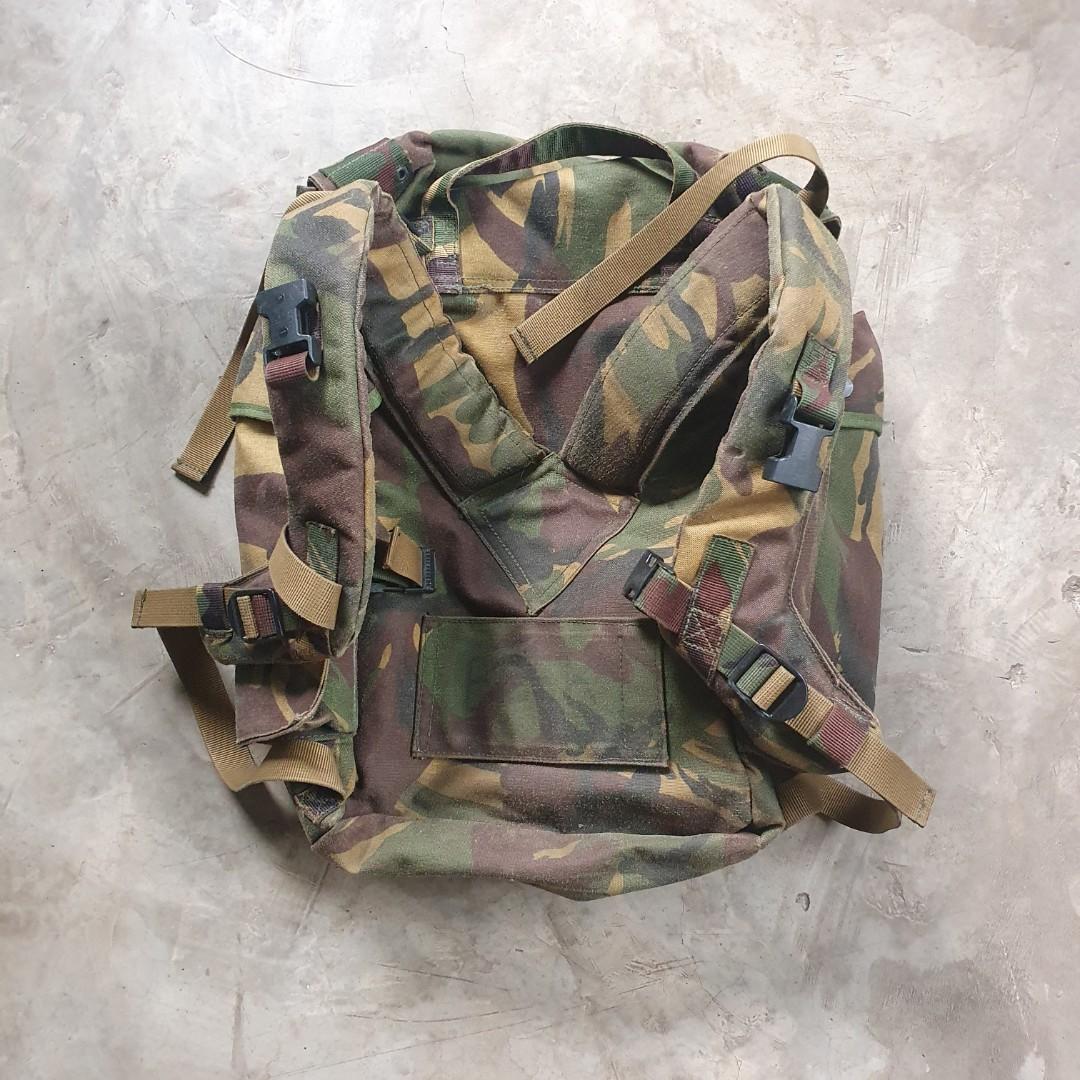 Dutch DPM Day Pack Backpack Military Surplus SF SOF, Men's Fashion ...