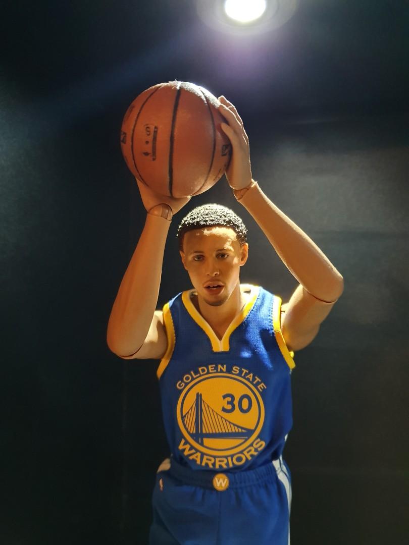 Enterbay Stephen Curry NBA 1/6 Scale Golden State Warriors, Hobbies ...