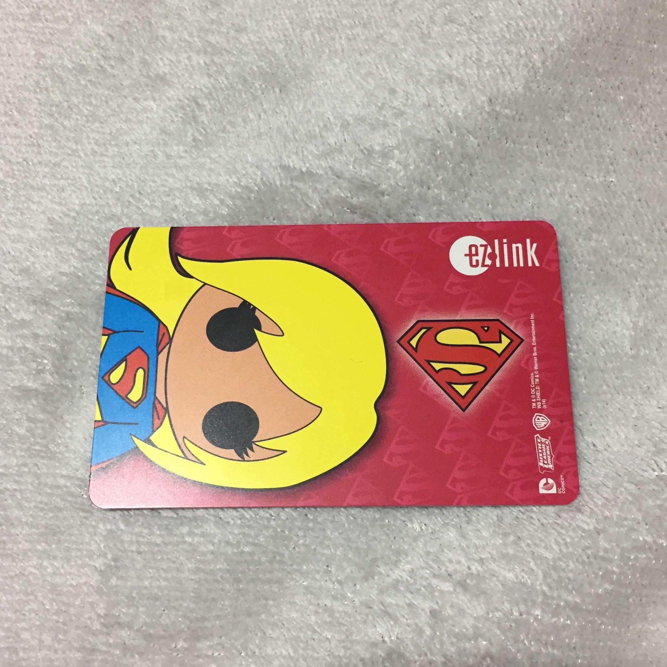 DC Comics x EZ-Link MRT Cards (Singapore MRT Cards), Tickets & Vouchers ...