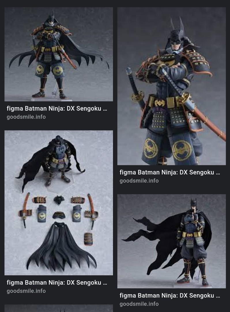 Figma Batman Ninja EX-053 Batman (DX Sengoku Edition) BN, Hobbies ...