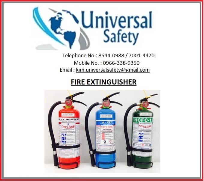 FIRE EXTINGUISHER DRY CHEM FFF HCFC, Commercial & Industrial ...