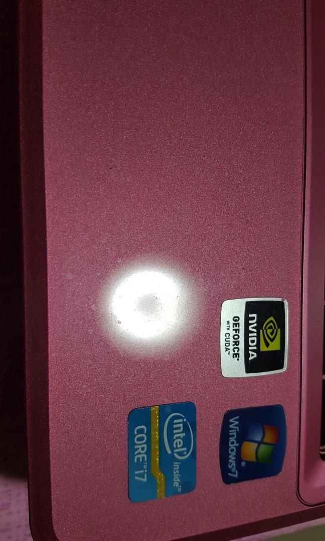 Fujitsu pink laptop, Computers & Tech, Laptops & Notebooks on Carousell