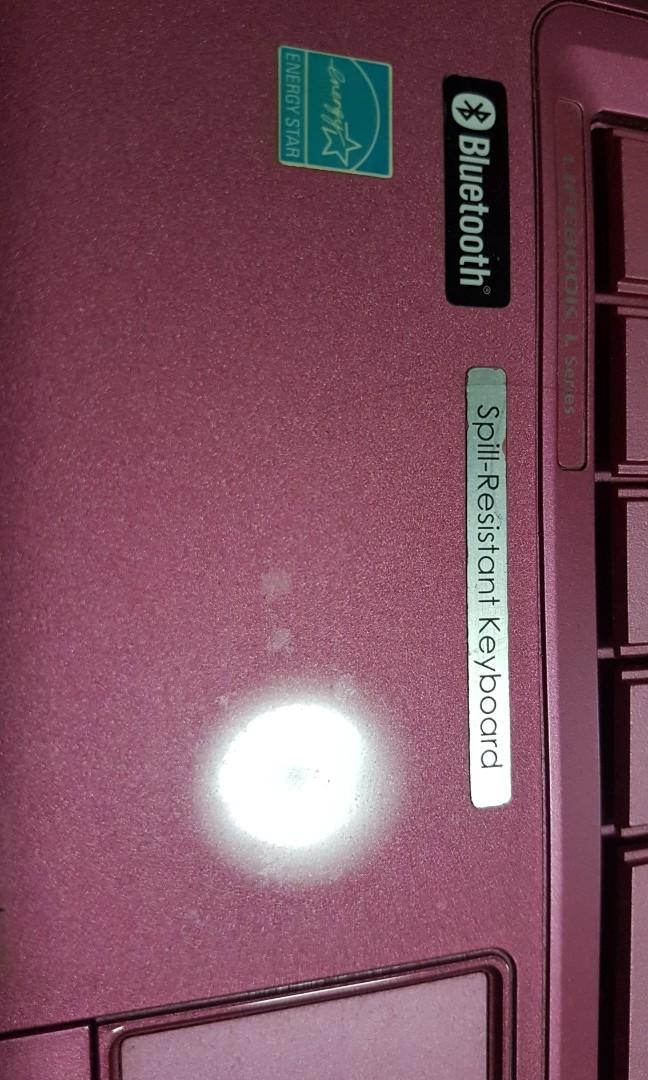 Fujitsu pink laptop, Computers & Tech, Laptops & Notebooks on Carousell