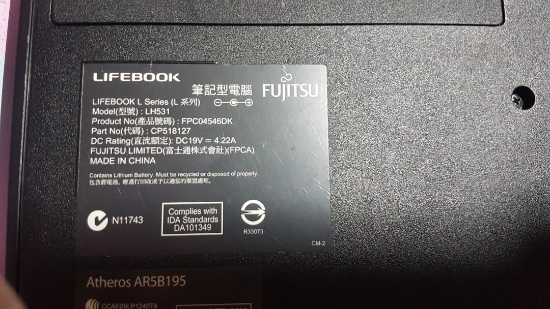 Fujitsu pink laptop, Computers & Tech, Laptops & Notebooks on Carousell