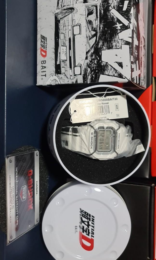 G shock x bait x initial d, Mobile Phones & Gadgets, Wearables & Smart ...
