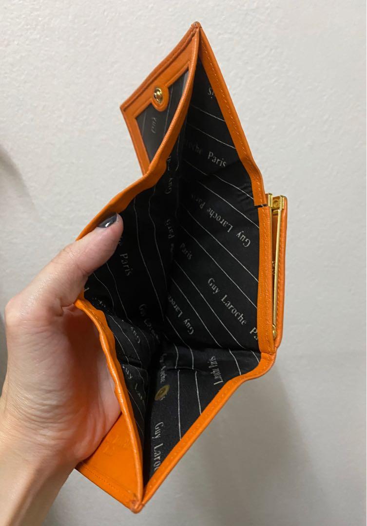 Authentic Guy Laroche Mini Wallet, Luxury, Bags & Wallets on Carousell