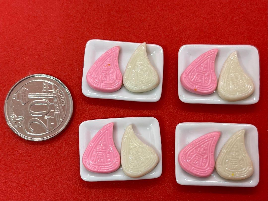 Handmade Miniature Local Kueh, Nonya Kueh, Teochew Kueh, Png Kueh, clay ...