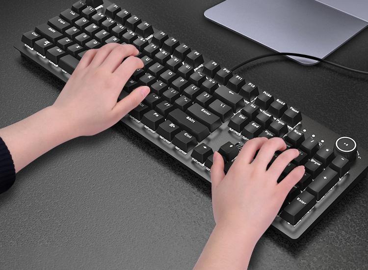 HP K10G Mechanical Keyboard 104Keys, Computers & Tech, Parts ...