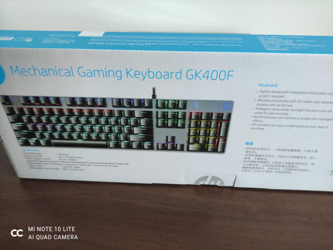 Hp keyboard gk400f, Computers & Tech, Parts & Accessories, Computer ...