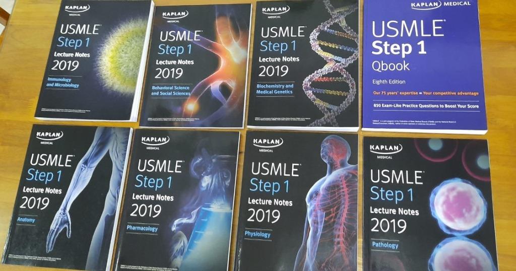 ORIGINAL KAPLAN USMLE STEP 1 2019 (7 books plus Qbank book), Hobbies ...
