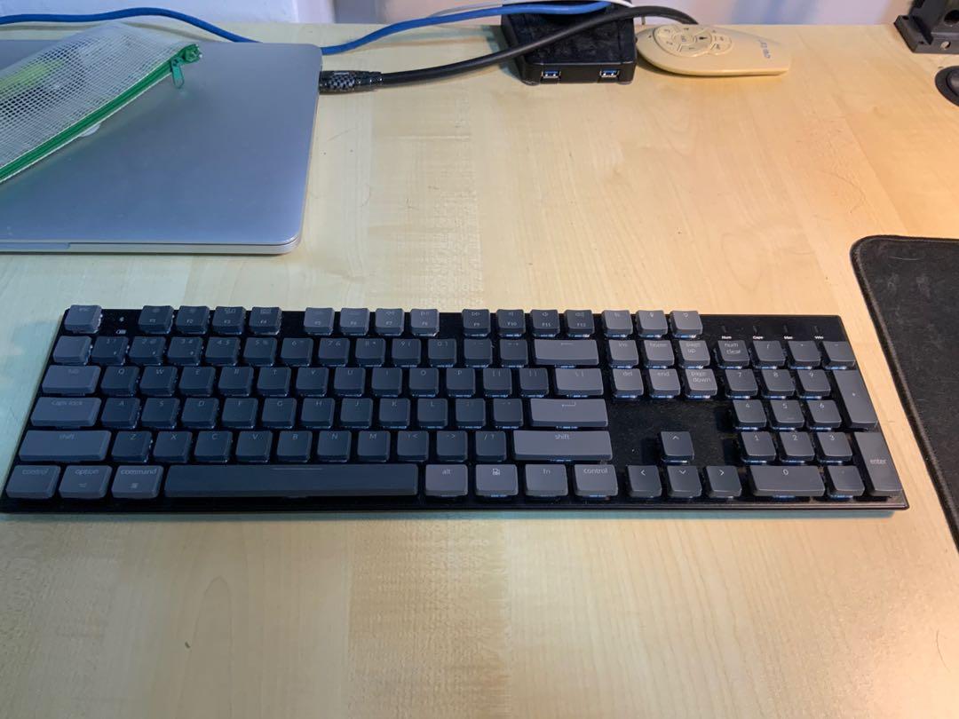 Keychron K1 V4 104-key Full Size Mechanical Keyboard Blue Switch RGB ...