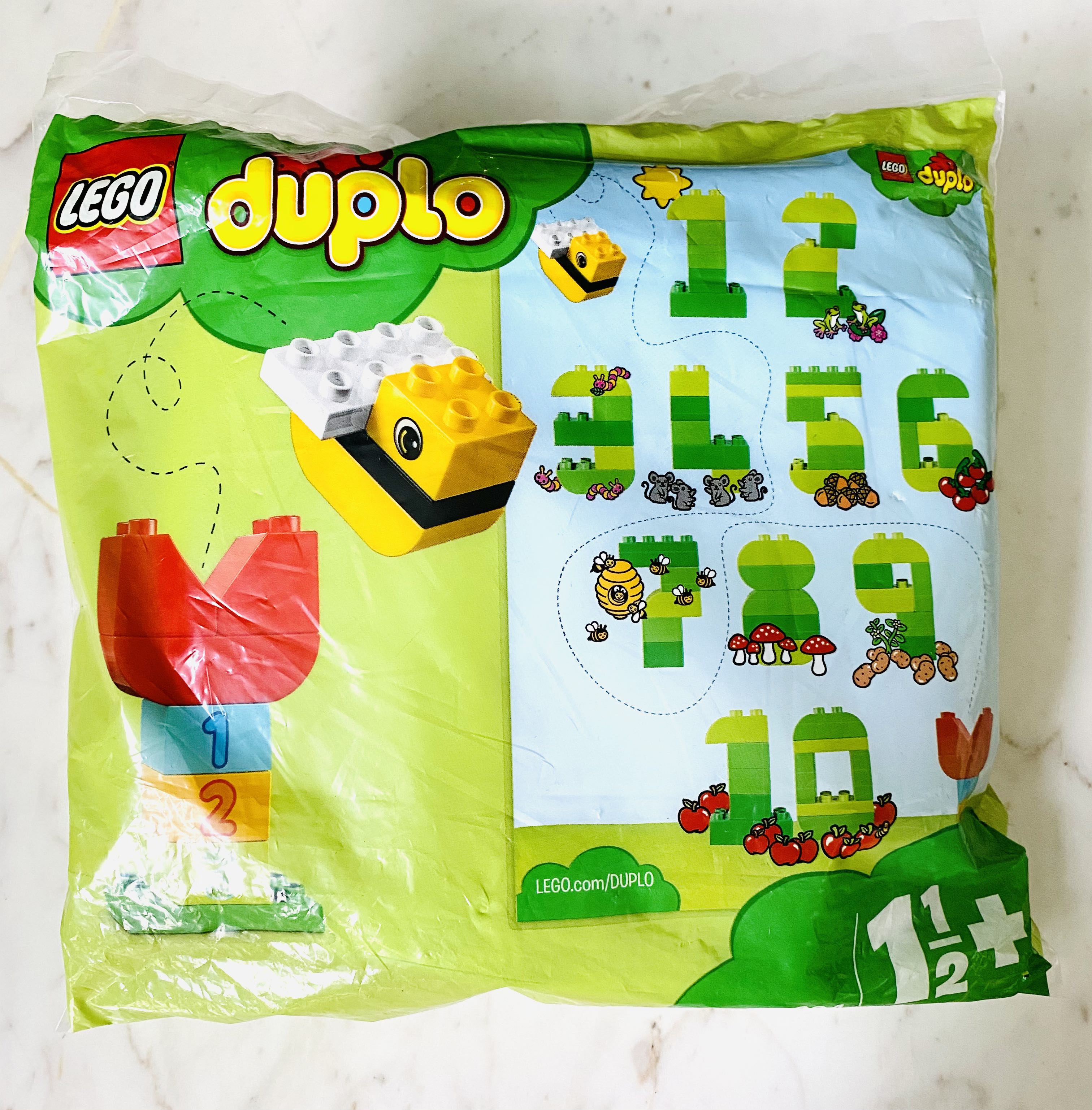 Lego Duplo Learning Numbers set, Hobbies & Toys, Toys & Games on Carousell