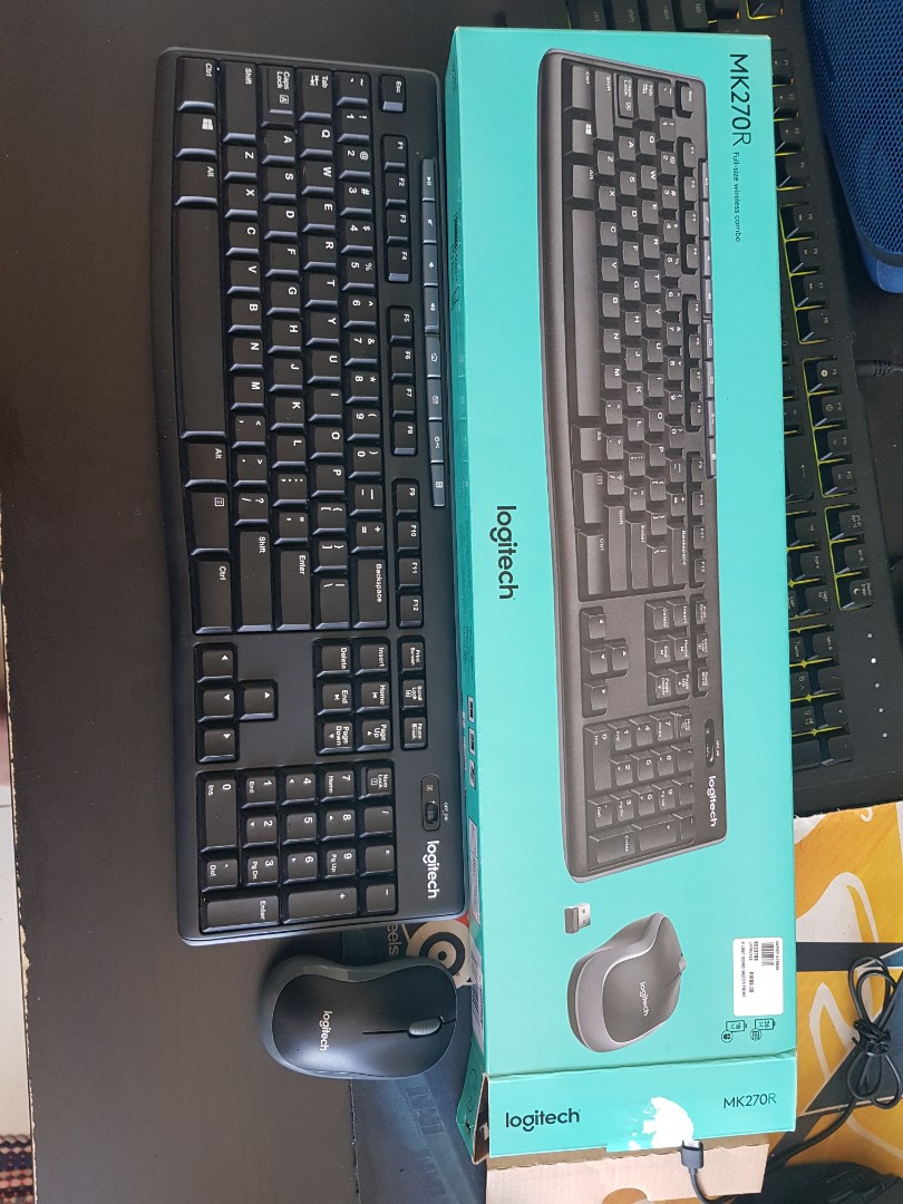 Logitech Mk270r Wireless Keyboard And Mouse Computers And Tech Parts
