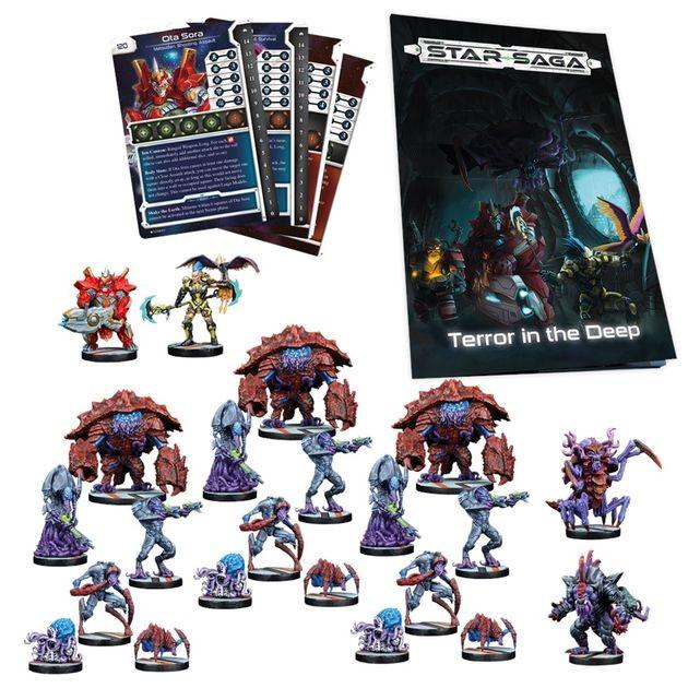 Mantic Star Saga Terror in the Deep Expansion Deadzone Nameless NEW ...