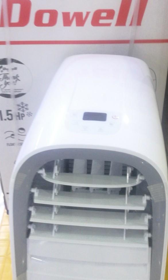 Mobile Portable Aircon 1.5 hp Dowell AC Instant Movable Transportable ...