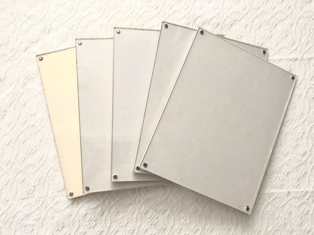 Muji magnetic wall frames, Hobbies & Toys, Stationary & Craft, Craft ...