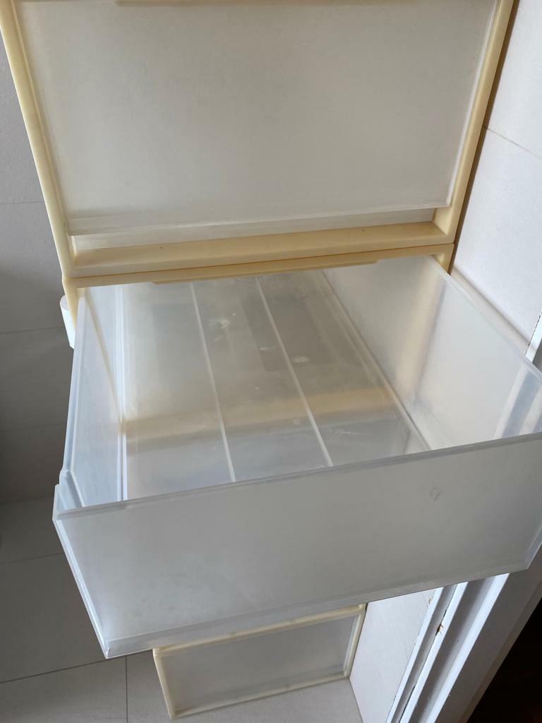 Muji plastic storage boxes, Furniture & Home Living, Home Improvement ...