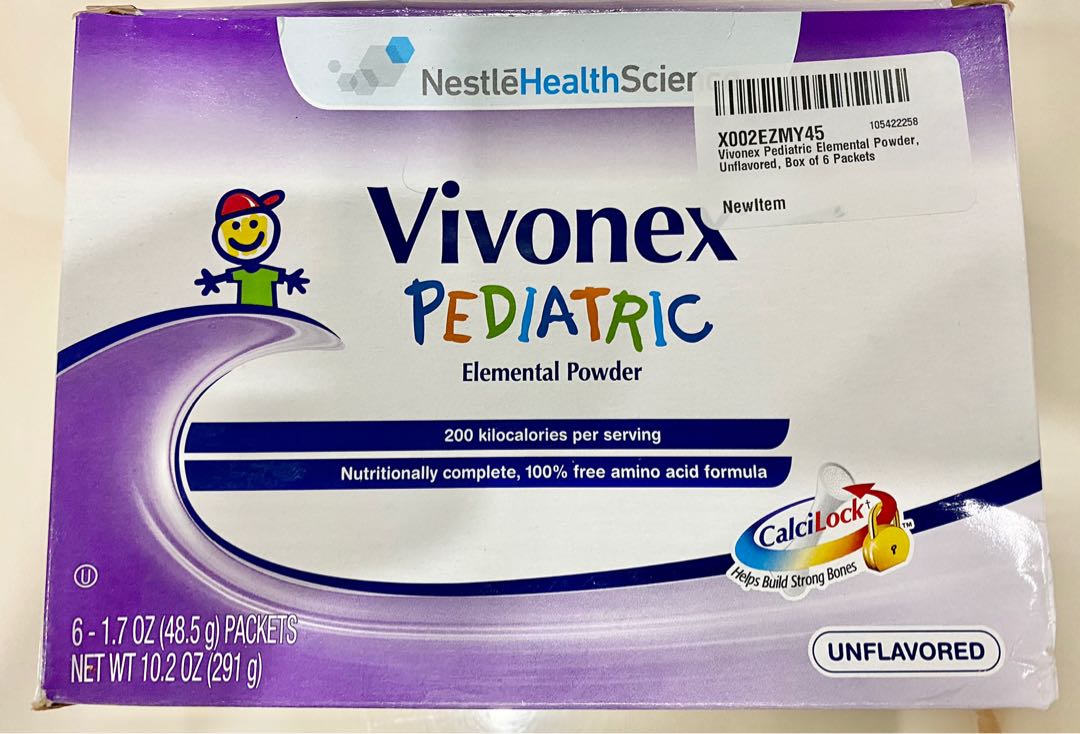 Nestle Vivonex Elemental Powder, Health & Nutrition, Health Supplements ...