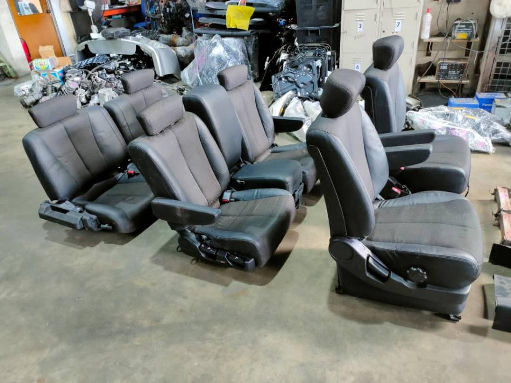Nissan Elgrand E51 8 Seater Seat Complete Set, Auto Accessories on ...