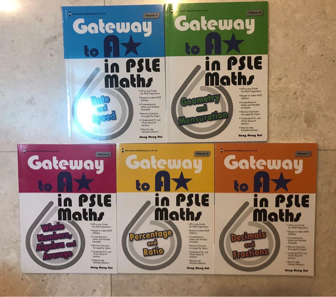 P6 PSLE Math assessment, Books & Stationery, Textbooks, Primary on ...