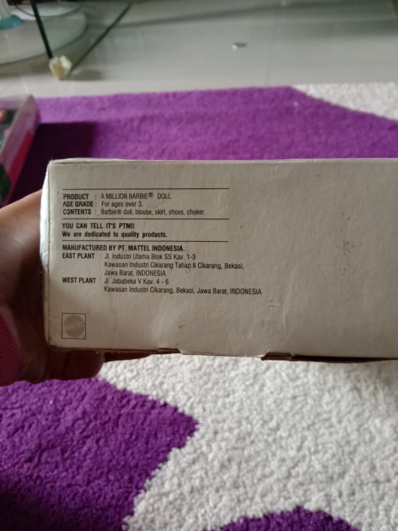 PATMI BARBIE BY MATTEL, Bayi & Anak, Mainan & Baby Walker di Carousell