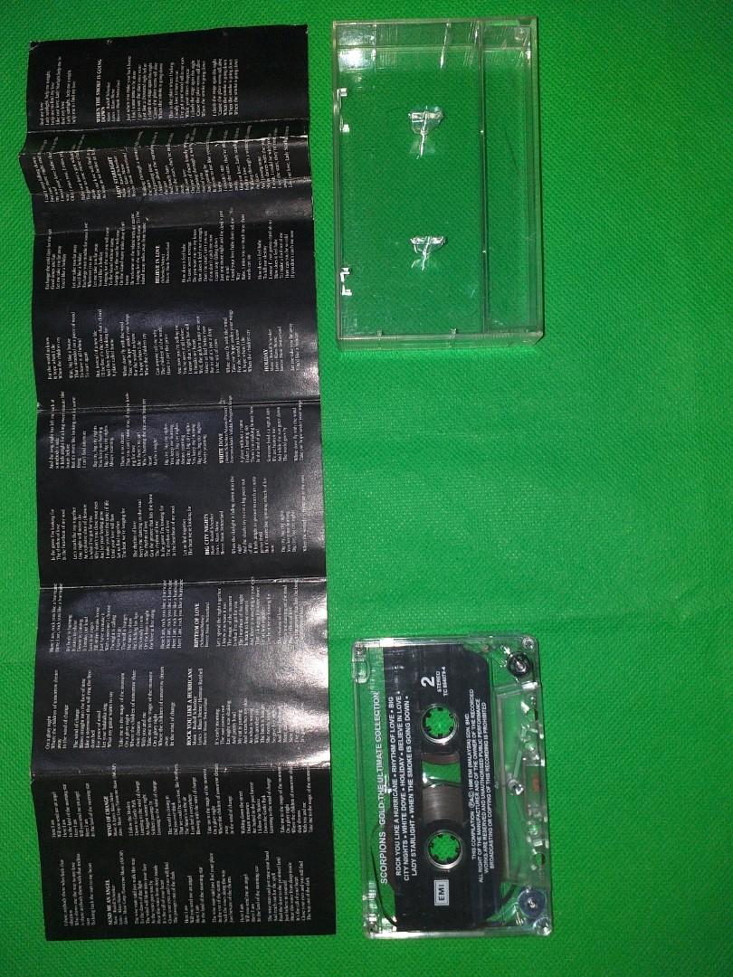 Scorpions Gold (The Ultimate Collection) pita kaset ori 1996, Musik ...